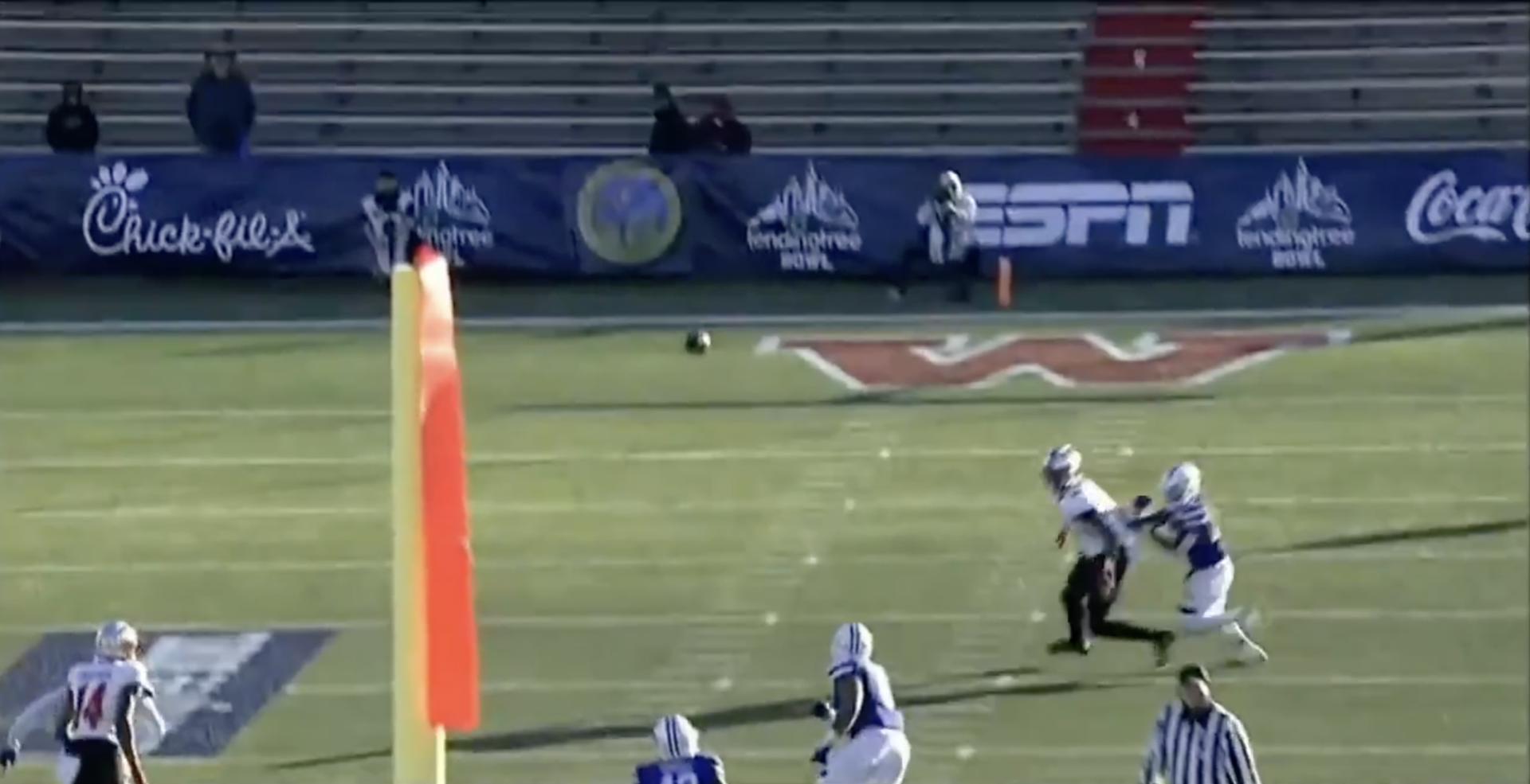 Video: Georgia State Player Pulls Off Ridiculous Interception - The Spun