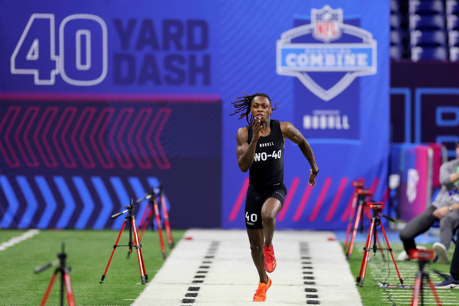 40-Yard Dash Record Nearly Broken At NFL Combine - The Spun