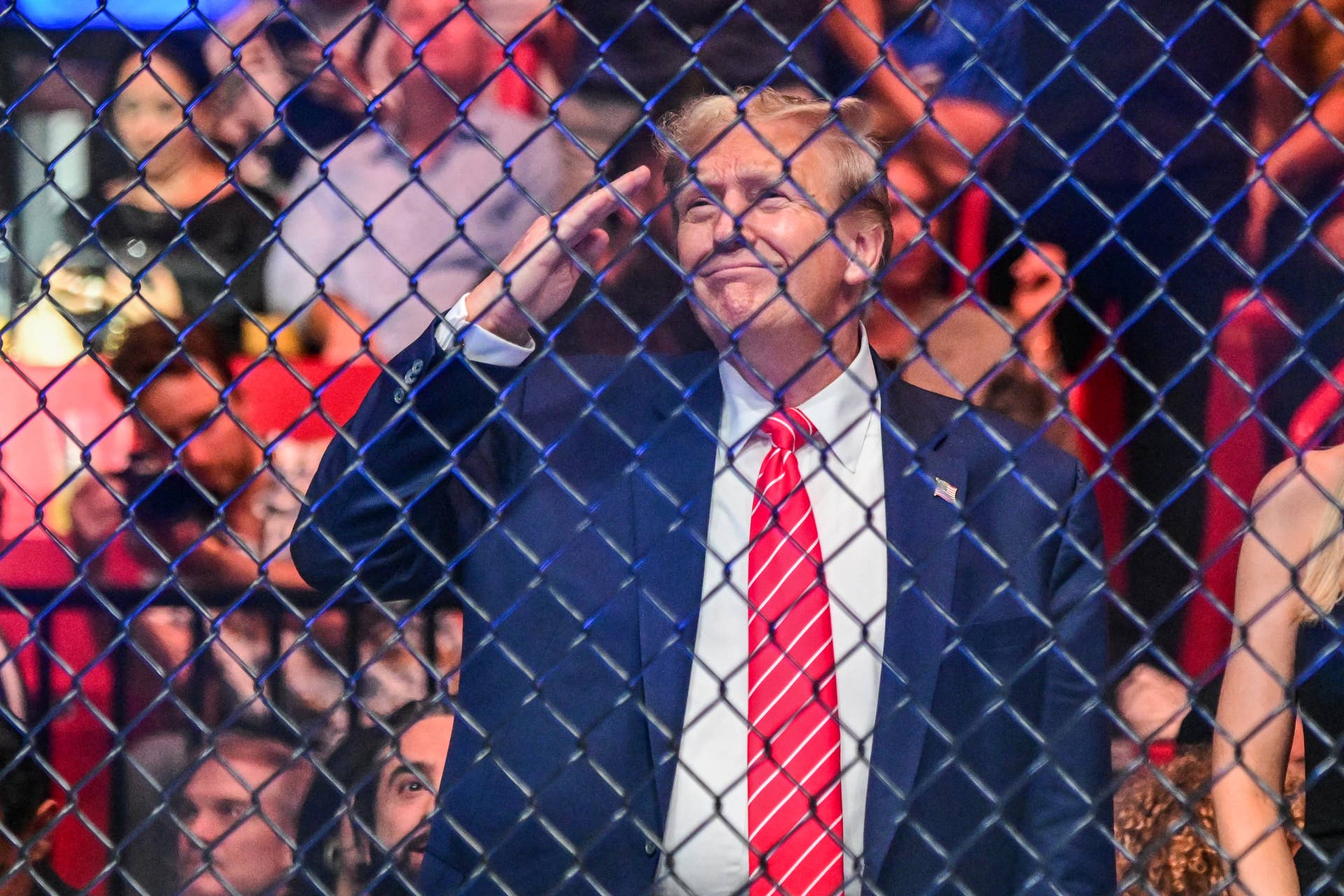President Trump Hints At Keeping White House's UFC Arena - The Spun