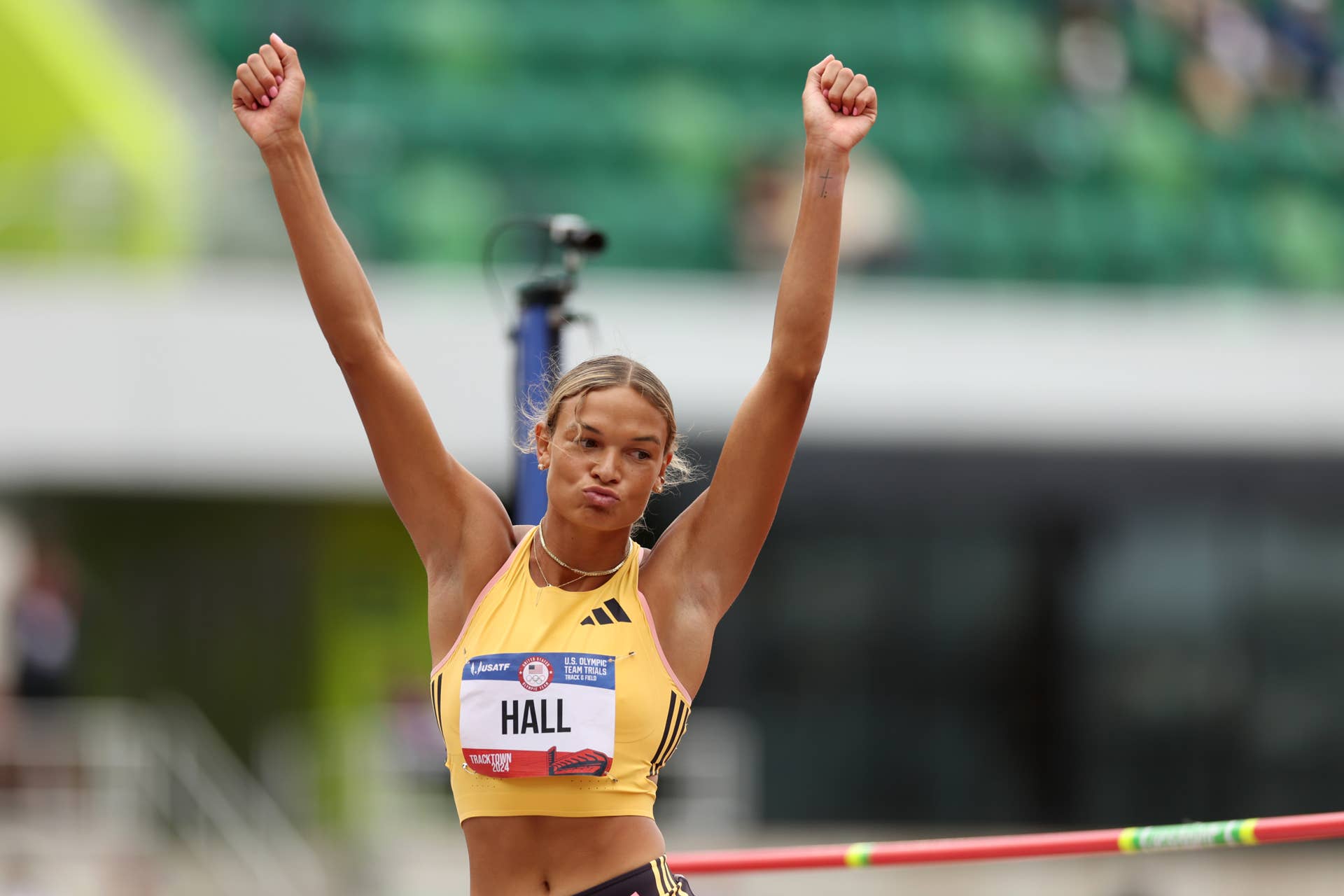 U.S. Track Star Anna Hall's Swimsuit Photo Sparks Fans Frenzy - The Spun