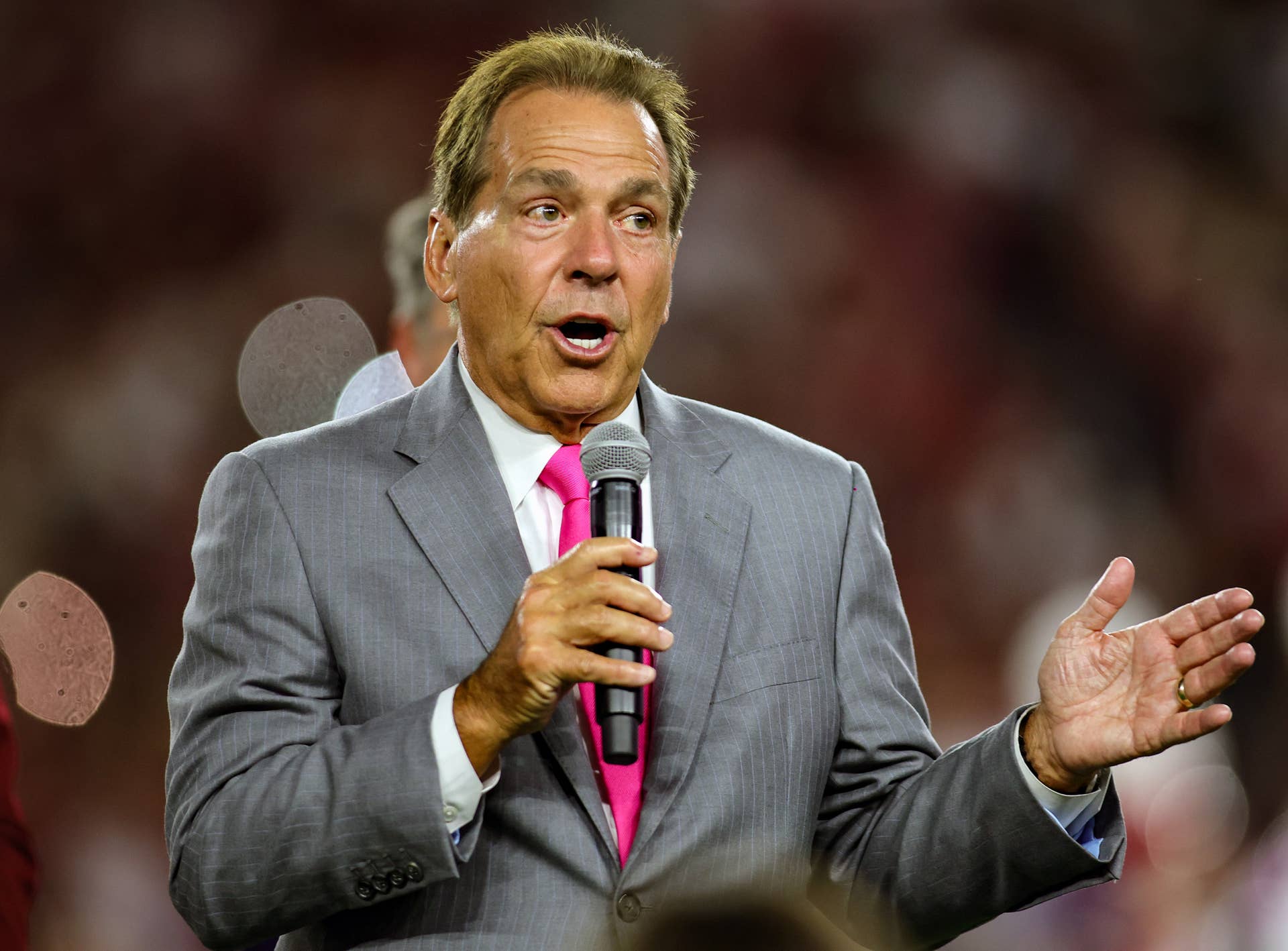 Nick Saban Praises U.S. President Donald Trump - The Spun