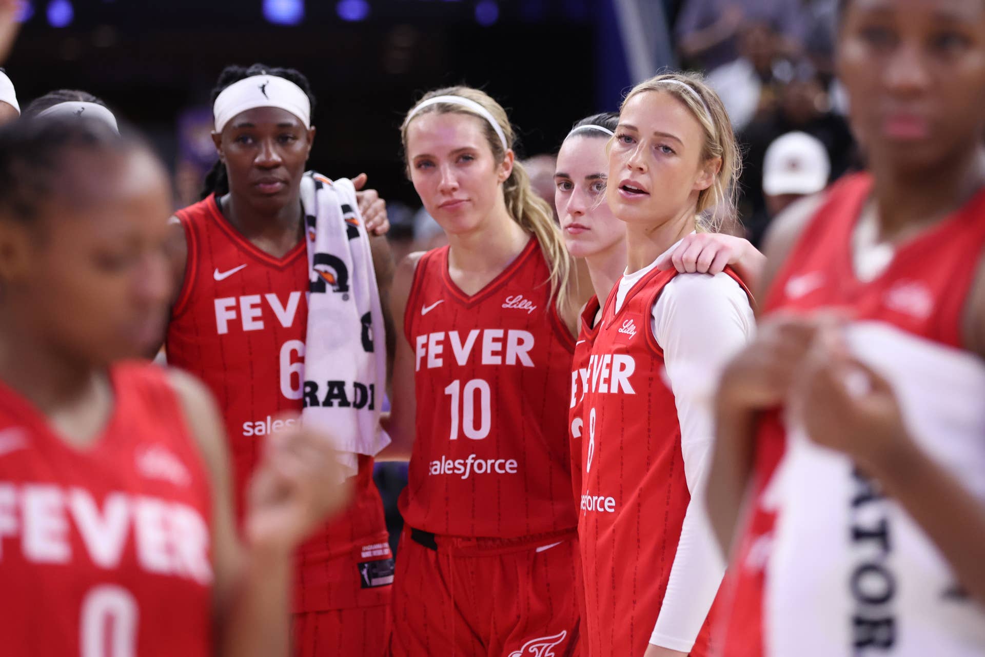 Caitlin Clark Shows Support For Sophie Cunningham After Season-Ending ...
