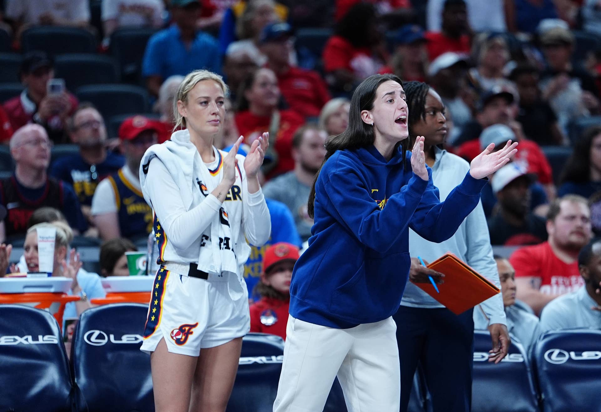 Caitlin Clark's Reaction To Old Teammate Missing A Shot Goes Viral ...