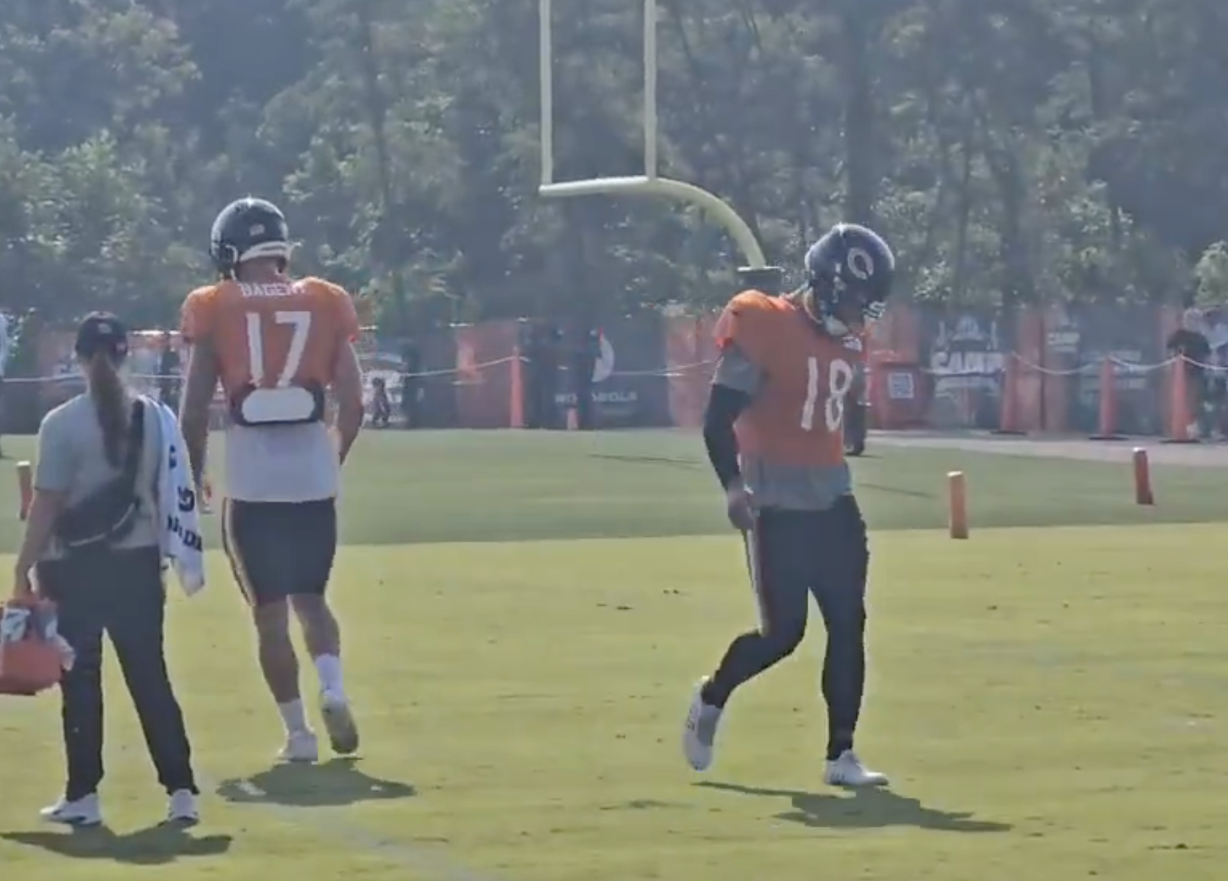 Fans Worried As Caleb Williams Practice Footage Goes Viral - The Spun