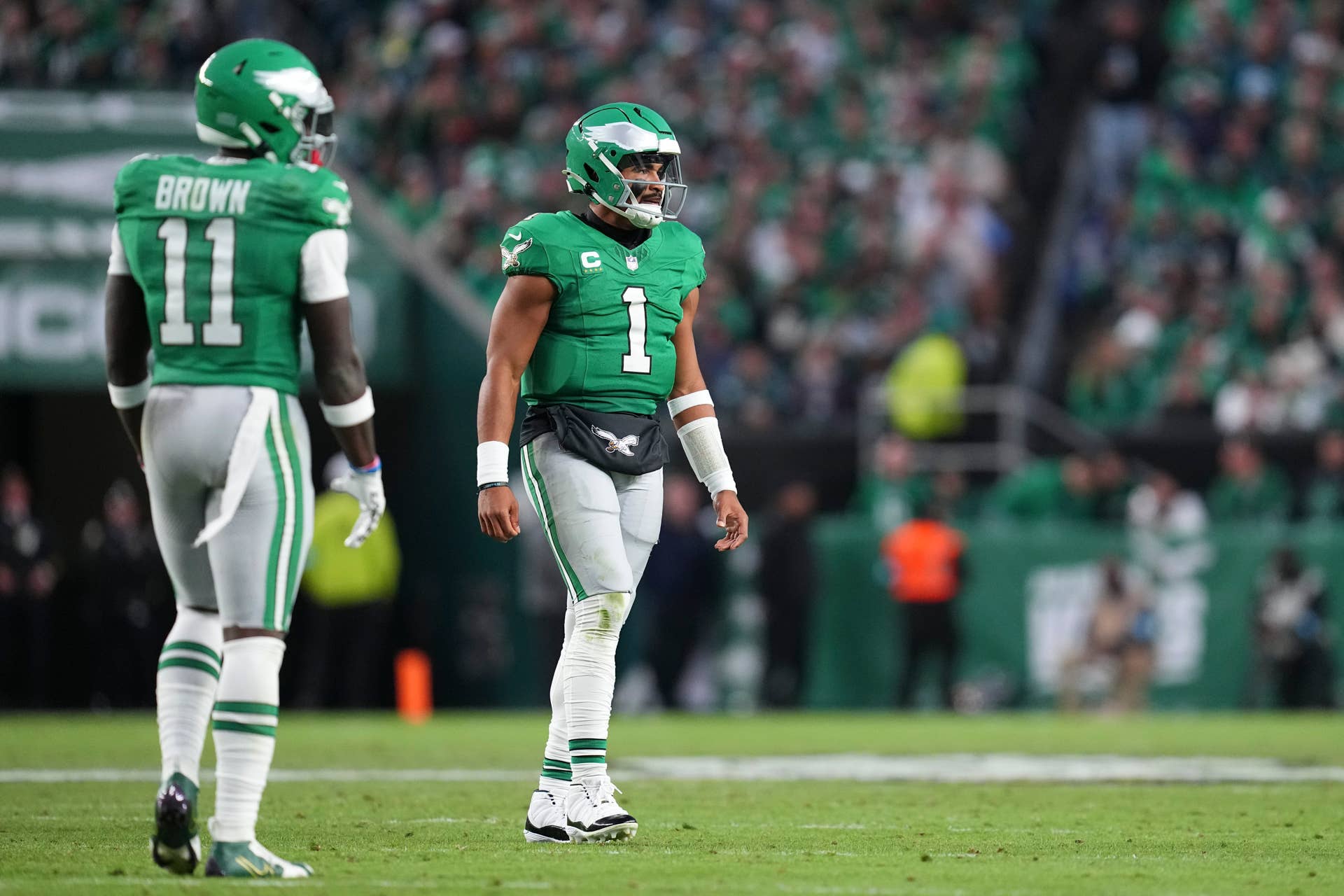 Jalen Hurts Not Concerned With The A.J. Brown Trade Speculation - The Spun