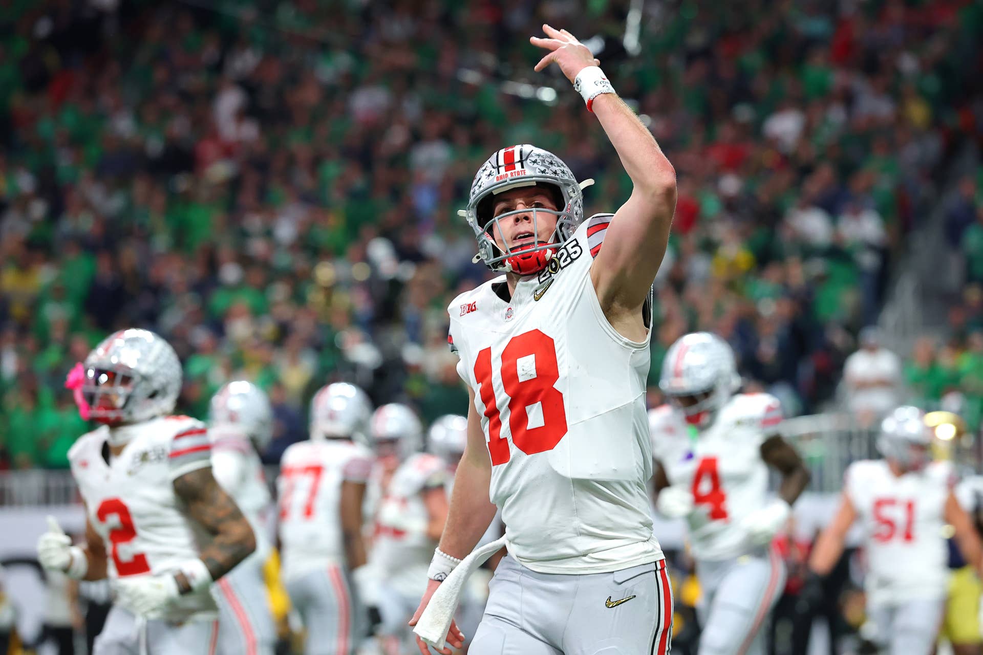 Ohio State Quarterback Will Howard Crowned 'Fan Favorite' At 2025 NFL ...
