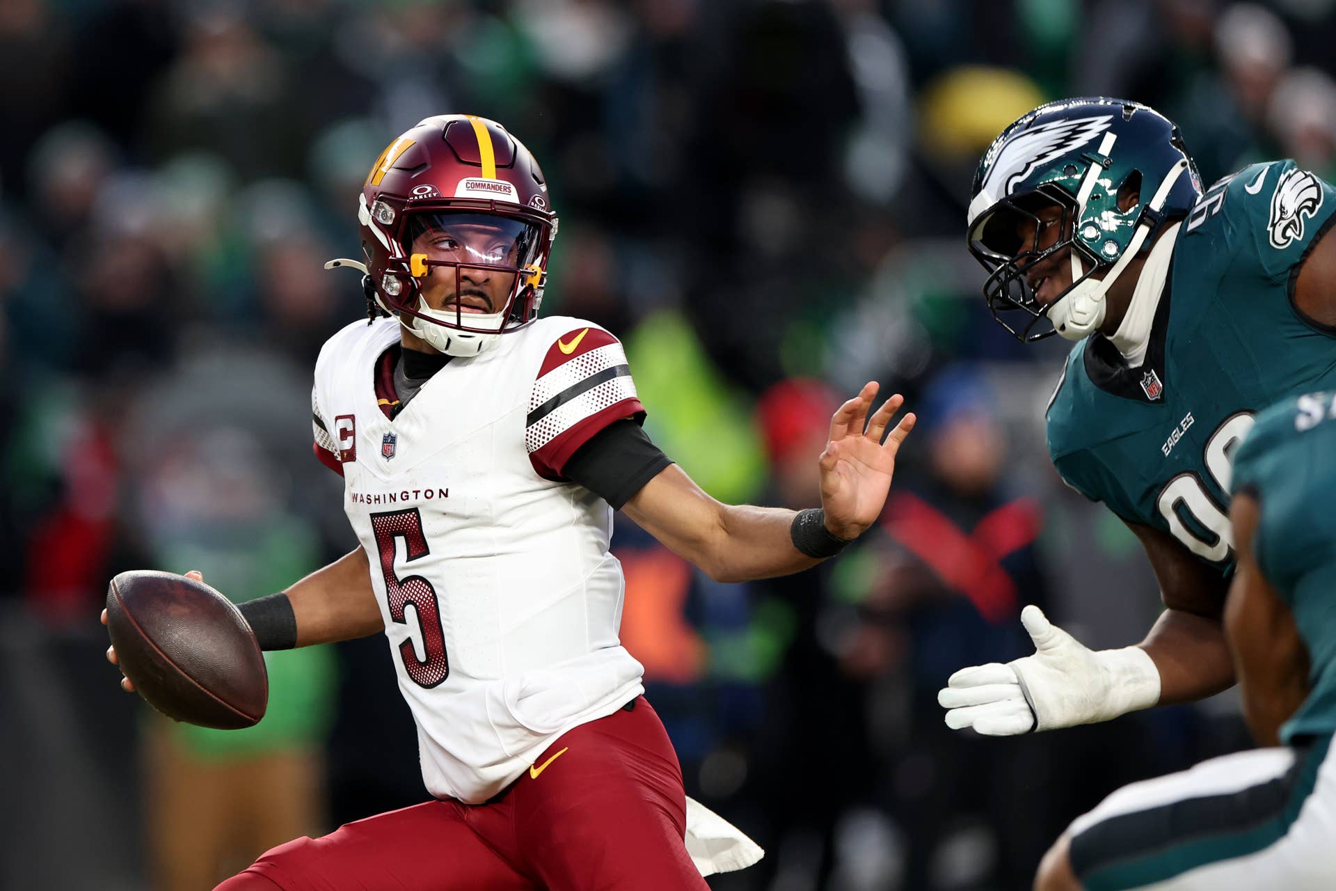 Jayden Daniels' Behavior During Monday Night Football Loss Sparks ...