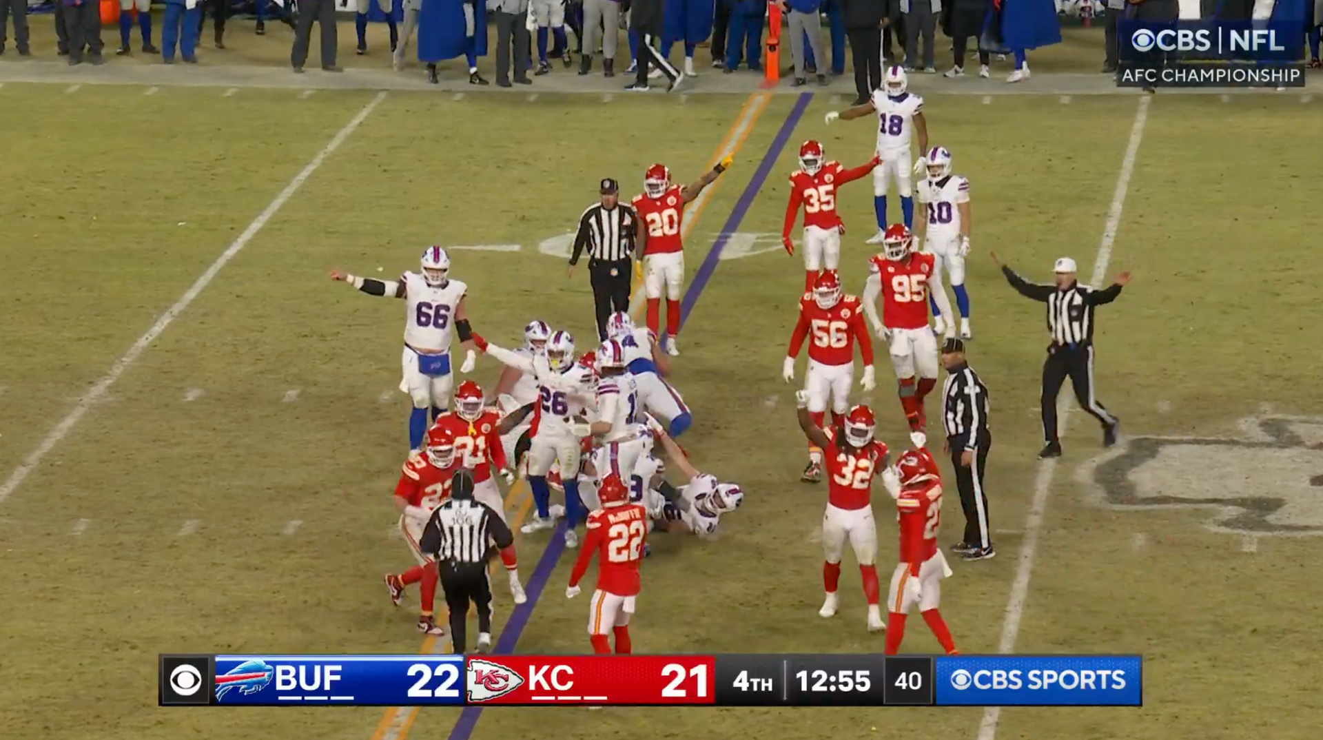 'Rigged' - NFL Fans React To AFC Championship Game Ref News - The Spun