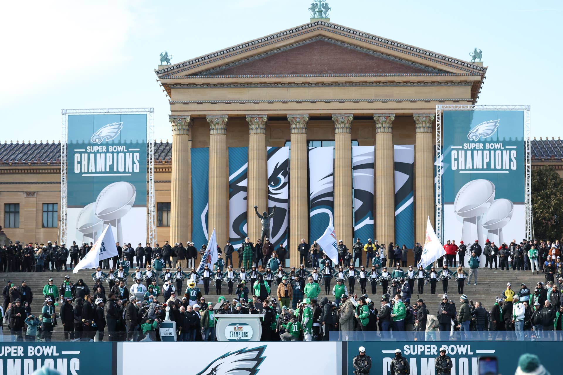 Eagles Cut Player Who Went Viral During Super Bowl Parade - The Spun