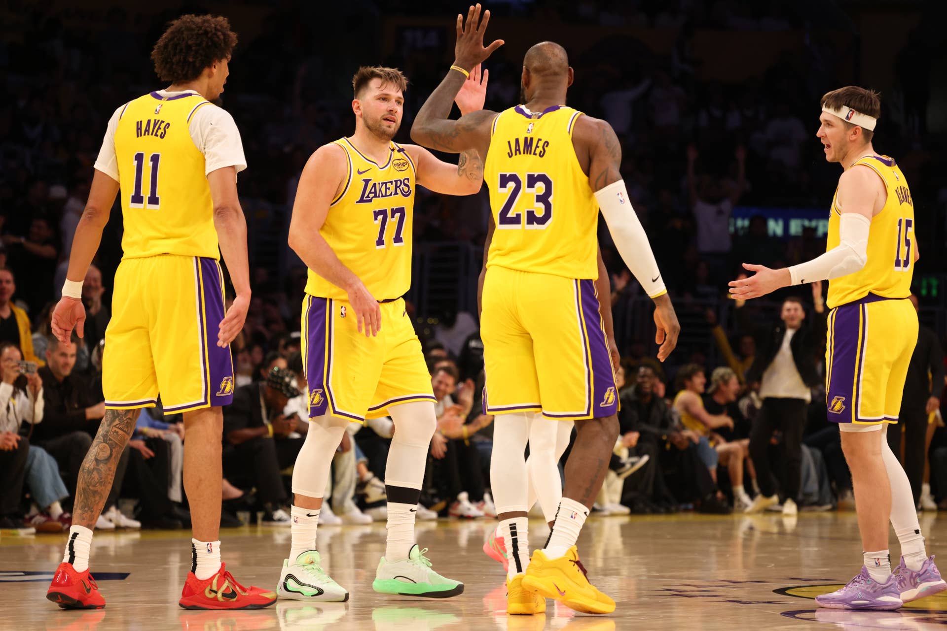 LeBron James, Luka Doncic And Austin Reaves Become First Trio to ...