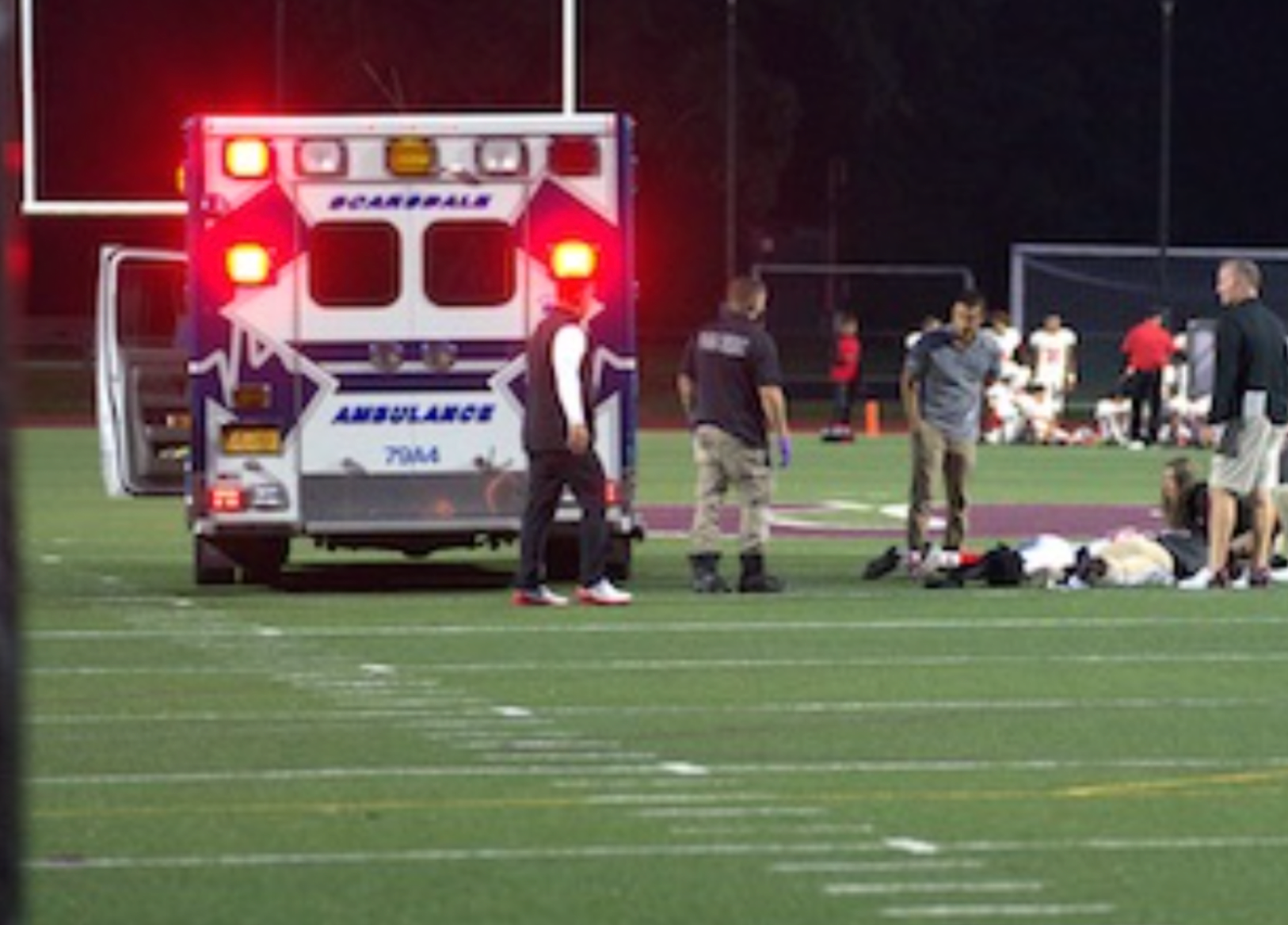 Prayers Pouring In After High School Football Player Dies On Sideline ...