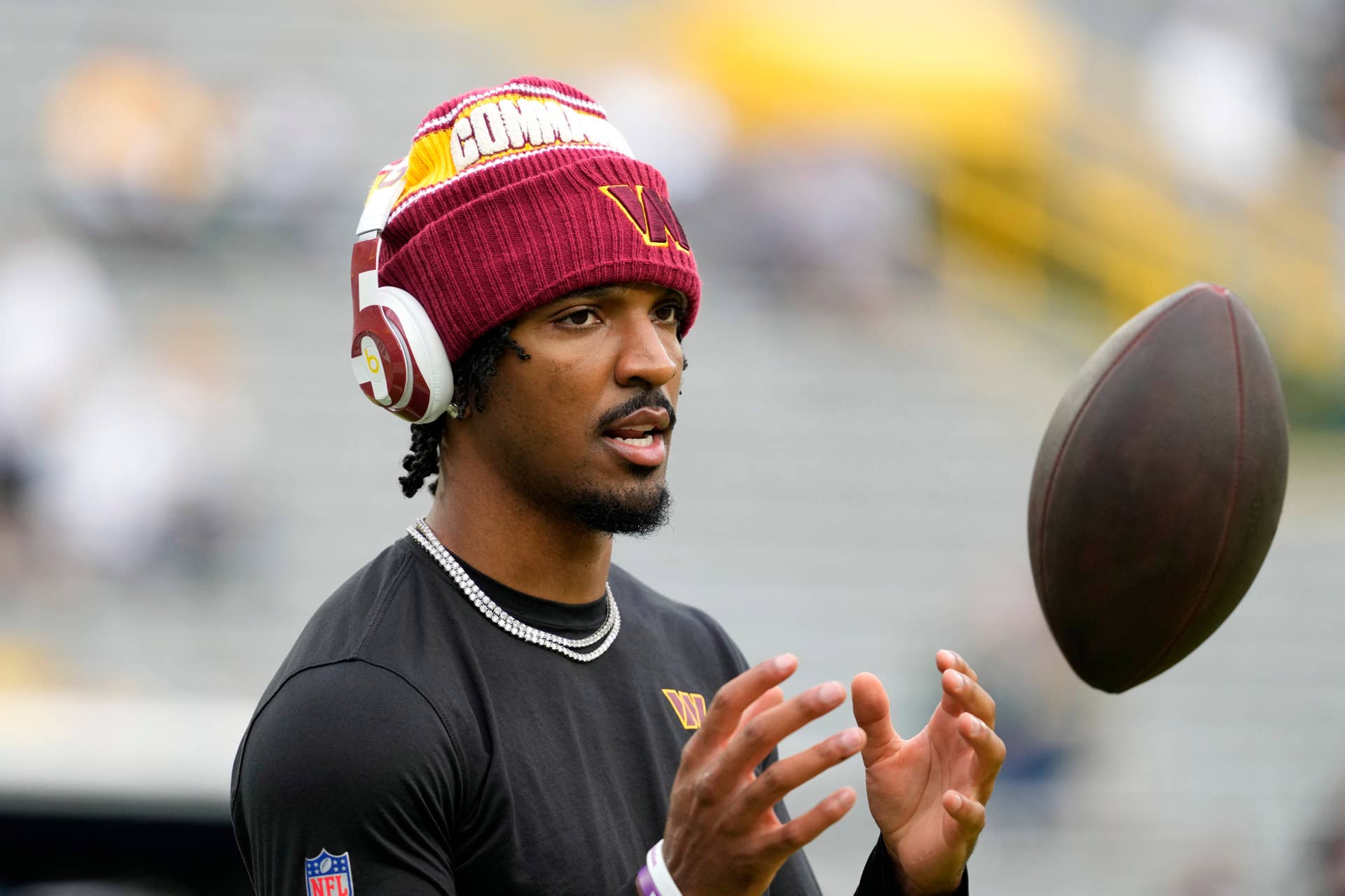 Jayden Daniels' Behavior During Monday Night Football Loss Sparks ...