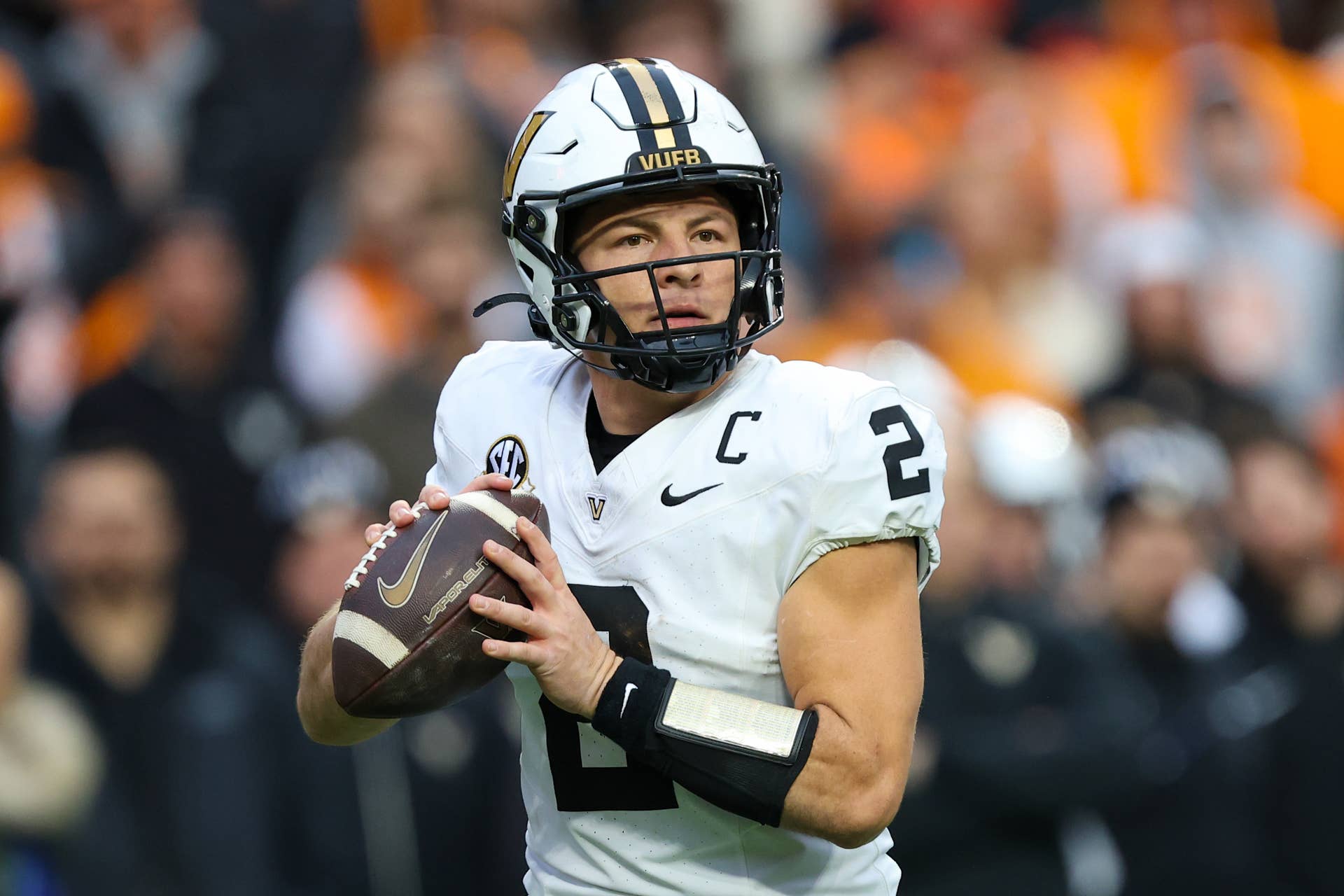 Diego Pavia Accused Of 'Disrespectful' Heisman Trophy Behavior - The Spun