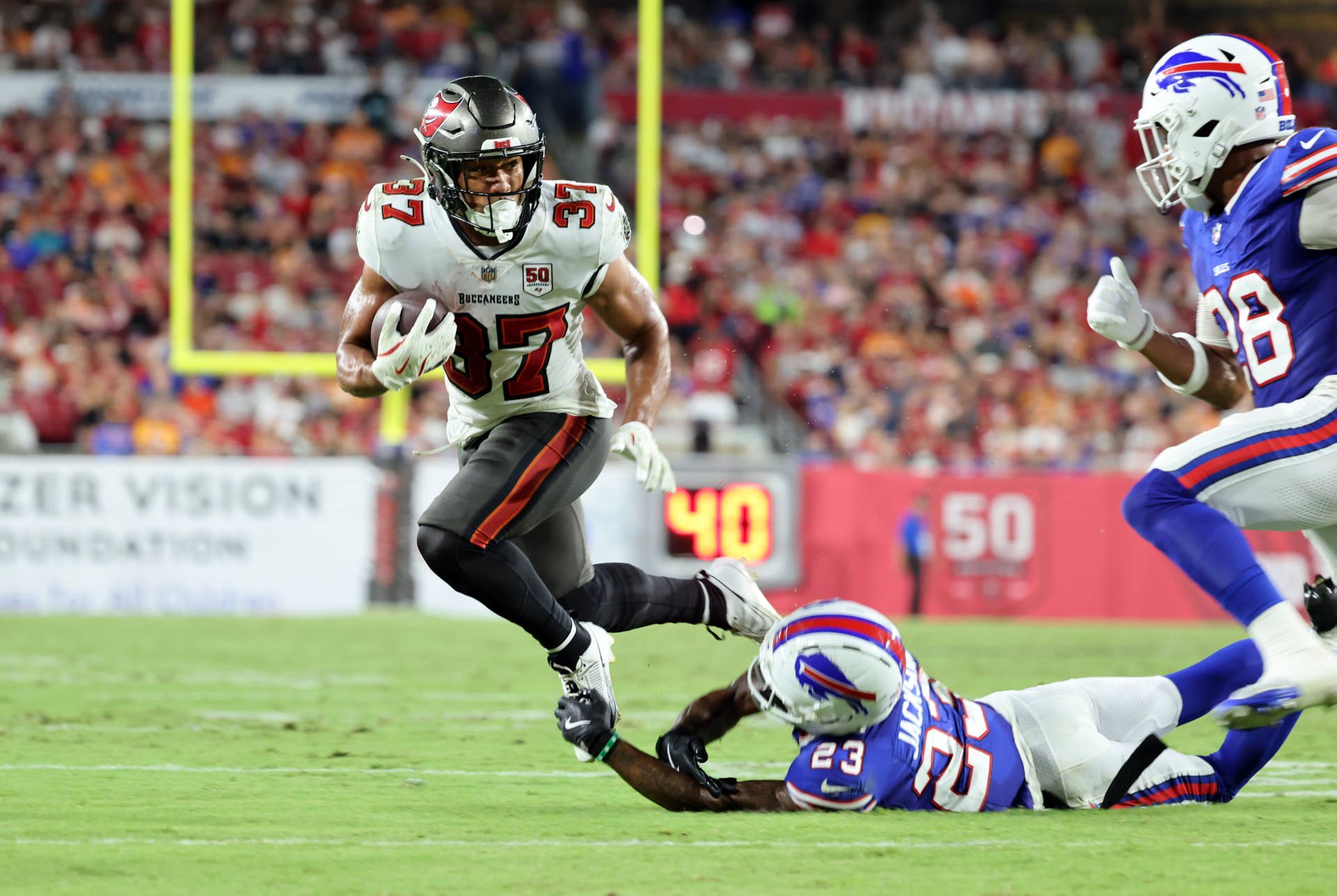 NFL Announces Suspension For Bucs Running Back Josh Williams - The Spun