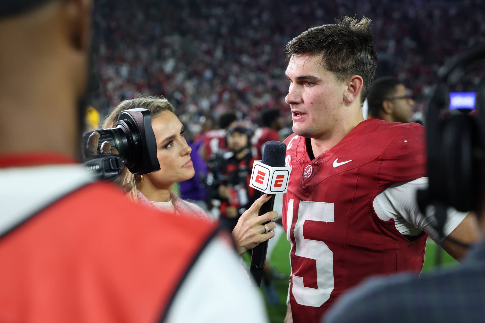Fans Are In Agreement On Alabama QB Ty Simpson After Today's Loss - The ...