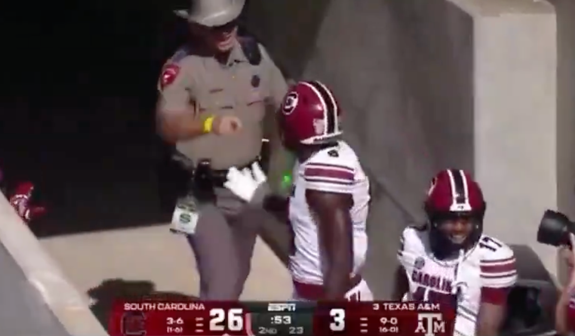 Texas Police Announce Decision On Officer Ejected From College Football ...