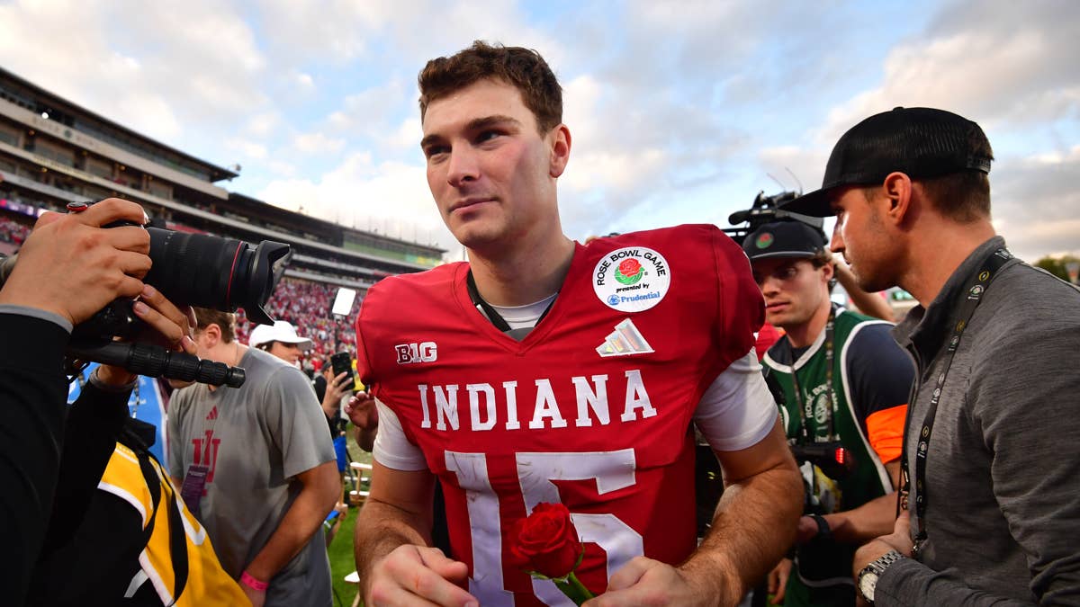 Fernando Mendoza Taking Heat For First Pitch At MLB Game - The Spun