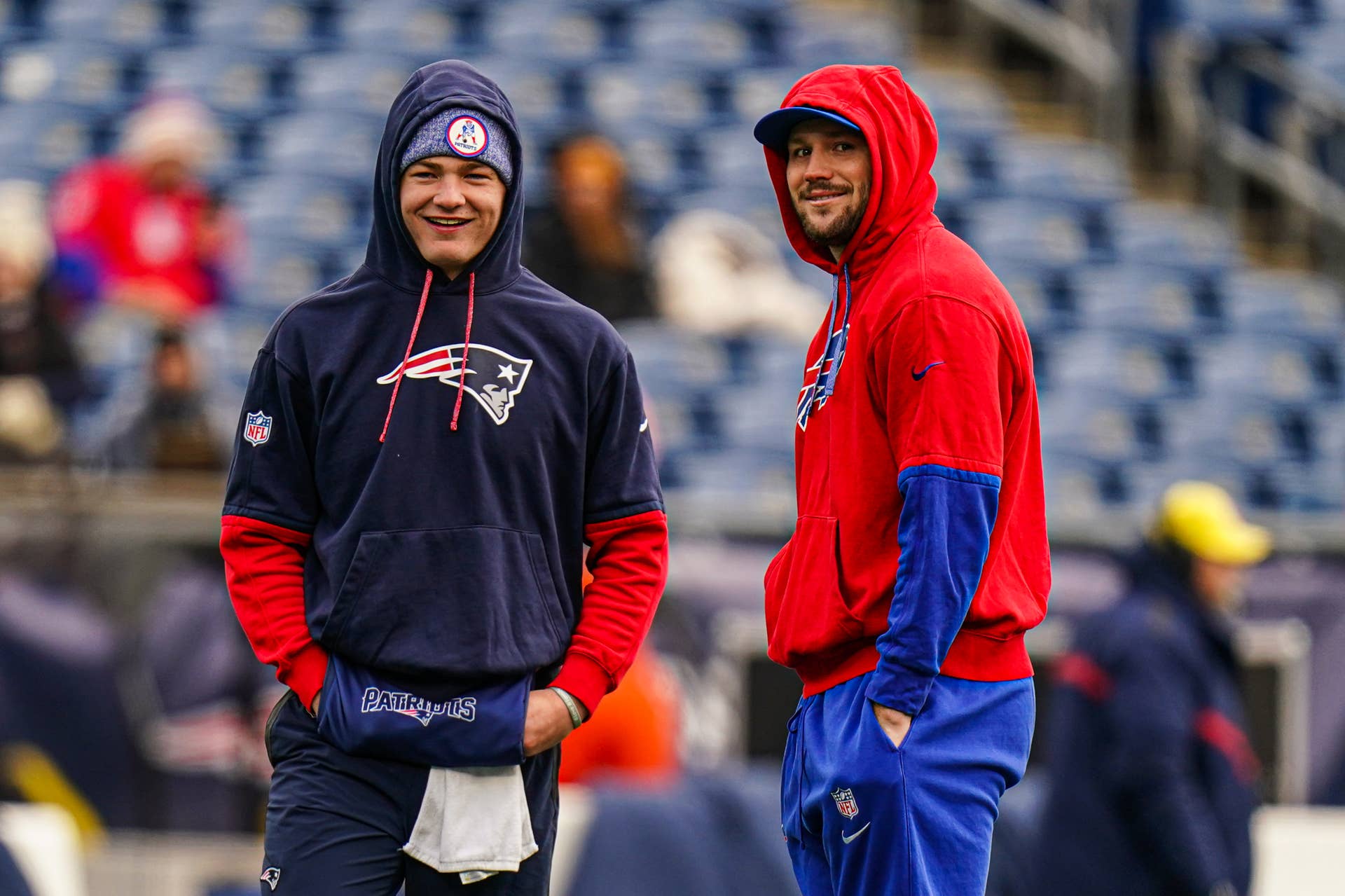 Drake Maye Makes Classy Remark On Josh Allen Before Sunday's Game - The ...
