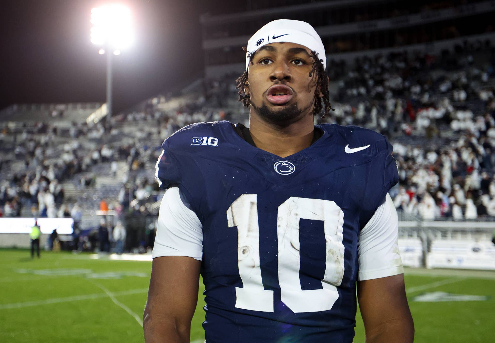 Penn State Star Nicholas Singleton Suffers Devastating Injury At Senior ...
