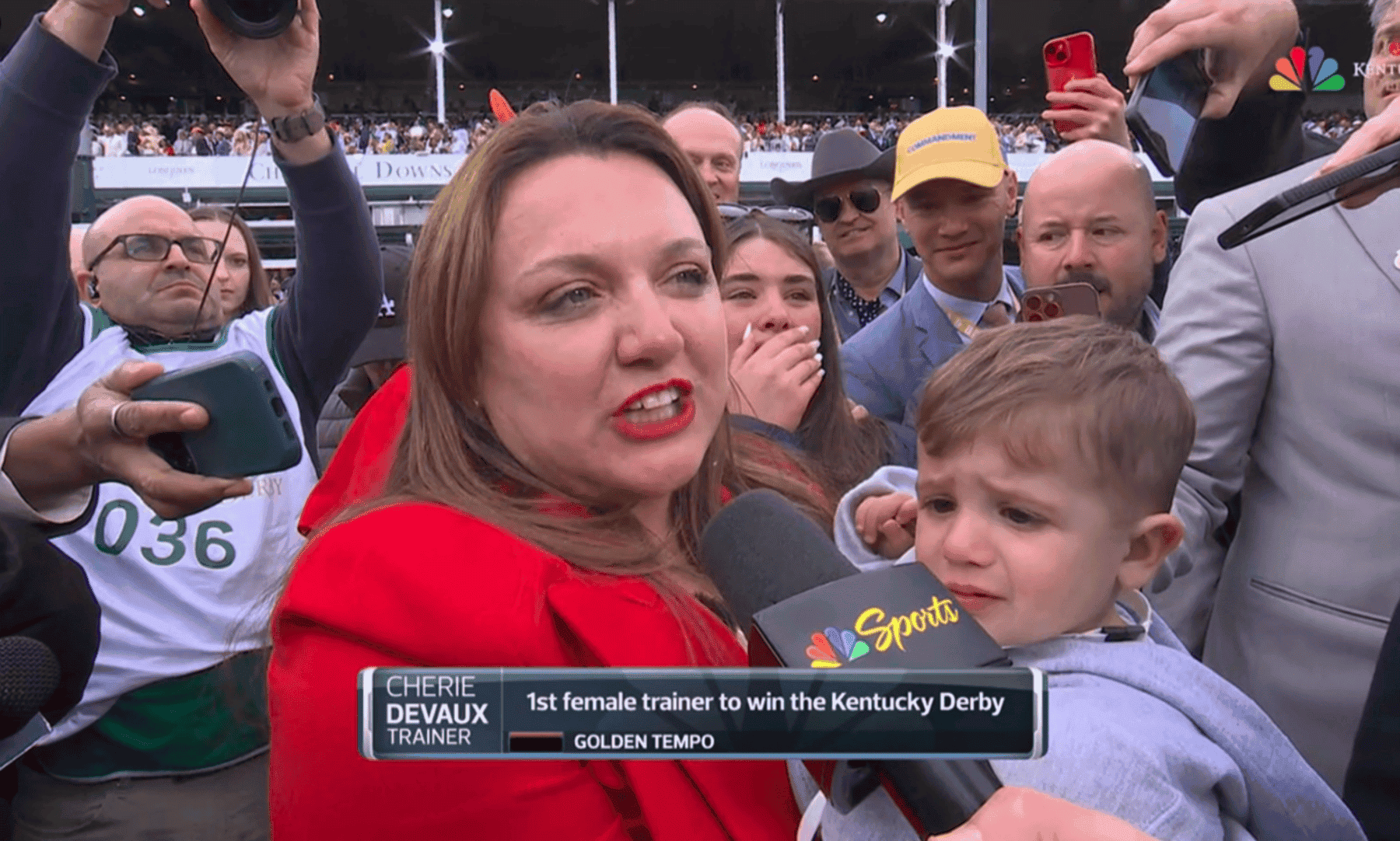 Sports Fans Applaud Golden Tempo Trainer Cherie DeVaux After Winning ...