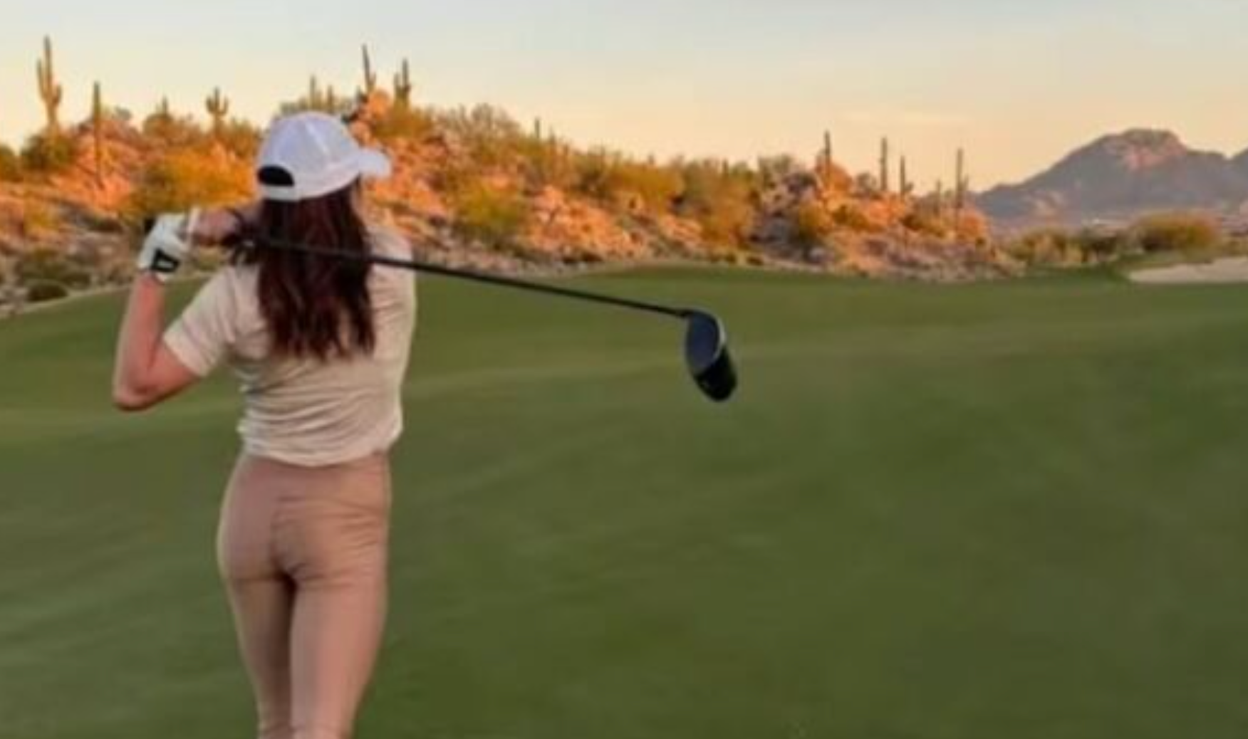 Danica Patrick Grabs Attention With Golf Outfit Before The Masters ...