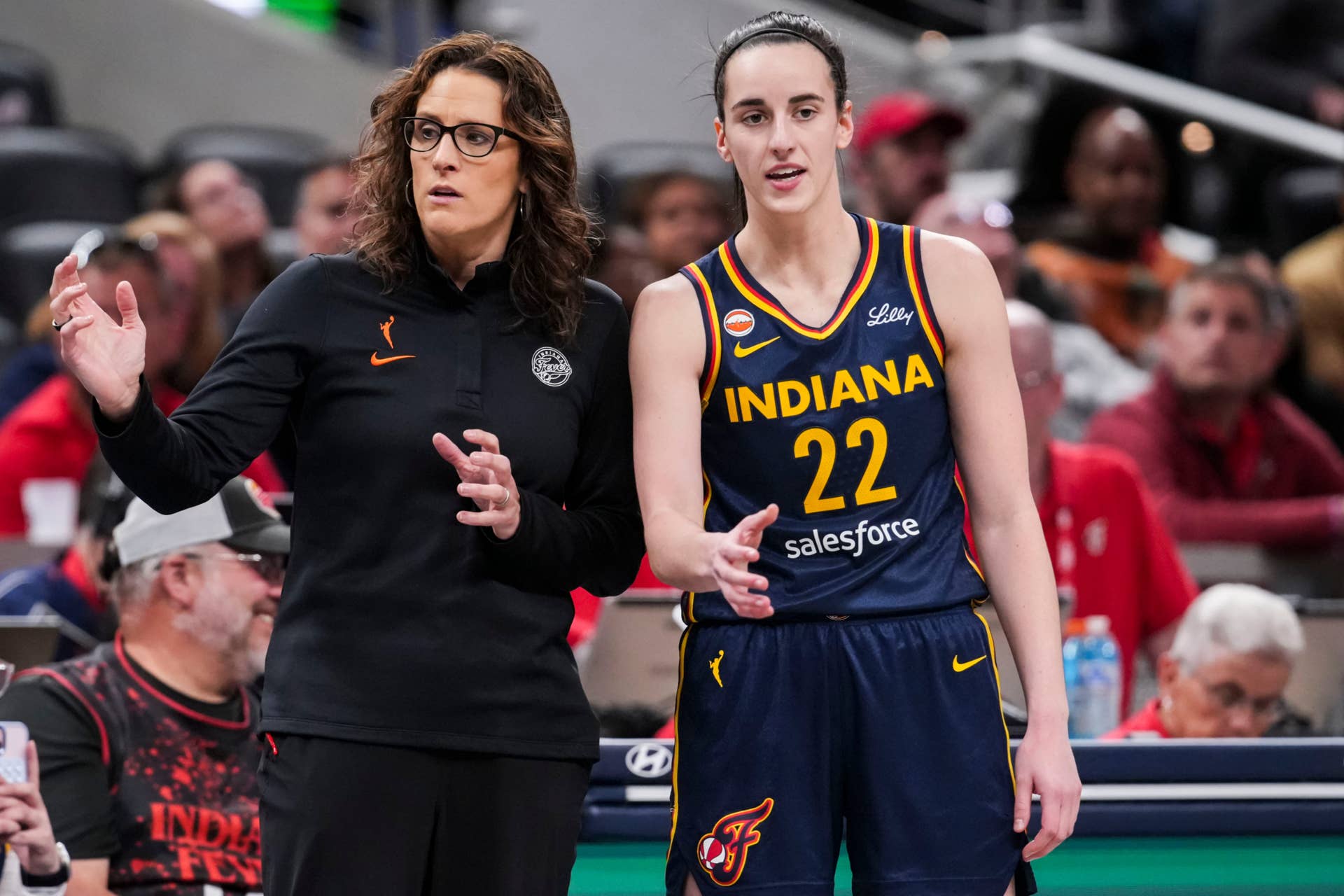 WNBA Refs Under Fire For 'Terrible' Flagrant Foul On Caitlin Clark ...