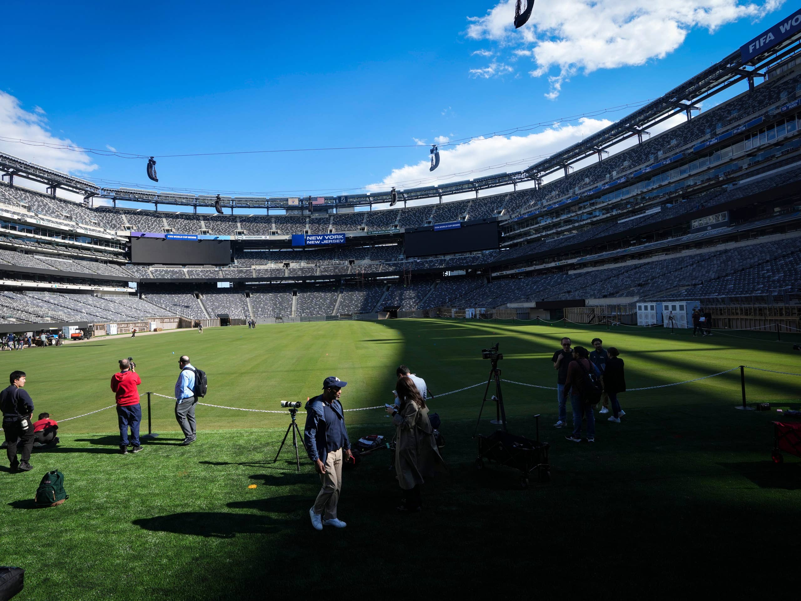 Massive Fire Spotted Near NFL Stadium On Friday - The Spun