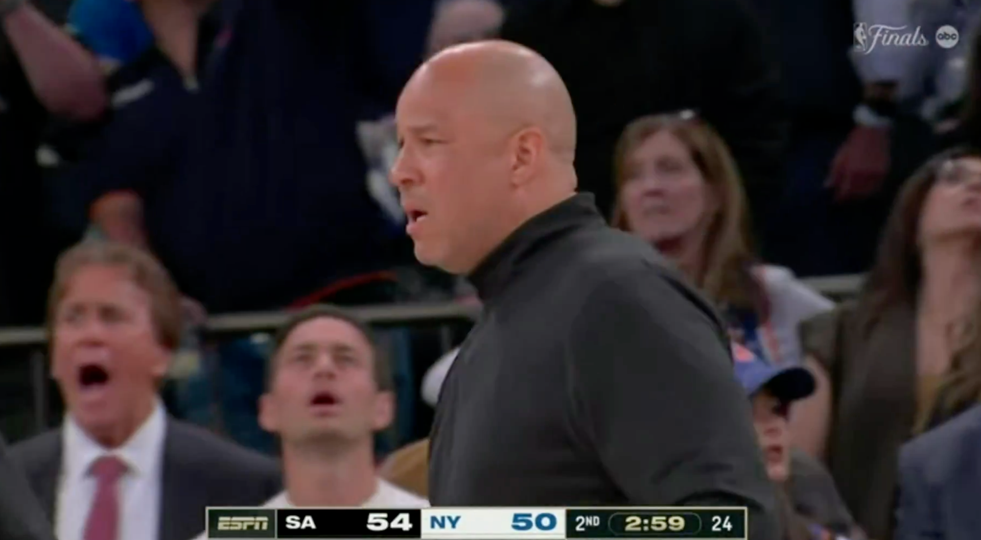 Jalen Brunson's Dad Faces Backlash For Behavior During Game 3 Loss ...