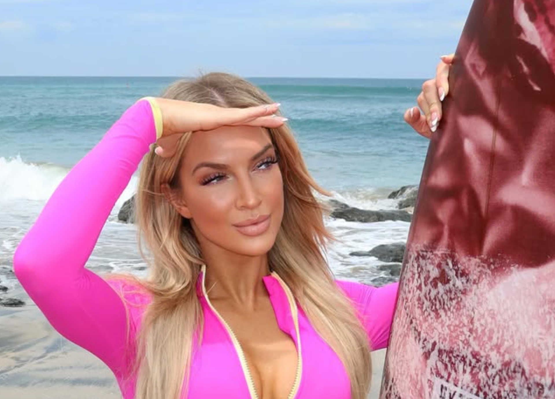WWE Star Karmen Petrovic Has Pulses Racing With Beach Photoshoot - The Spun