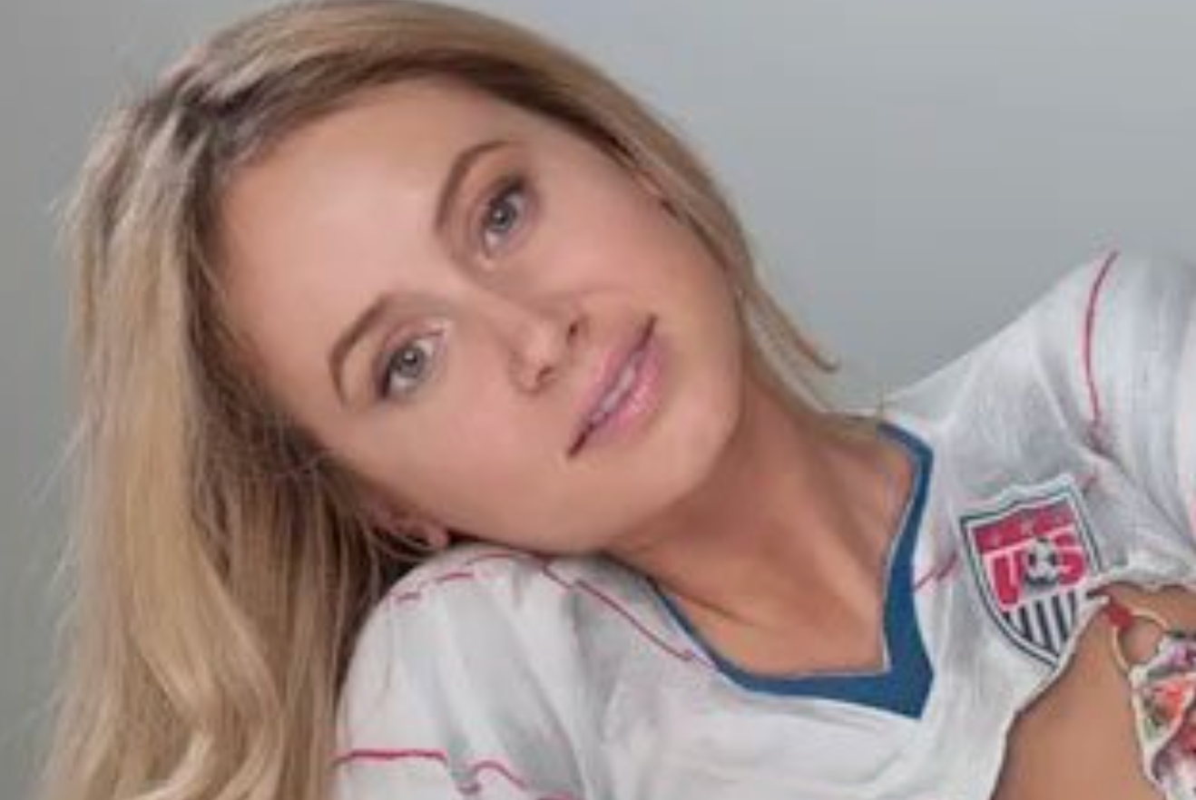U.S. Soccer Legend's Wife Wears Nothing But 'Body Paint' In Stunning ...