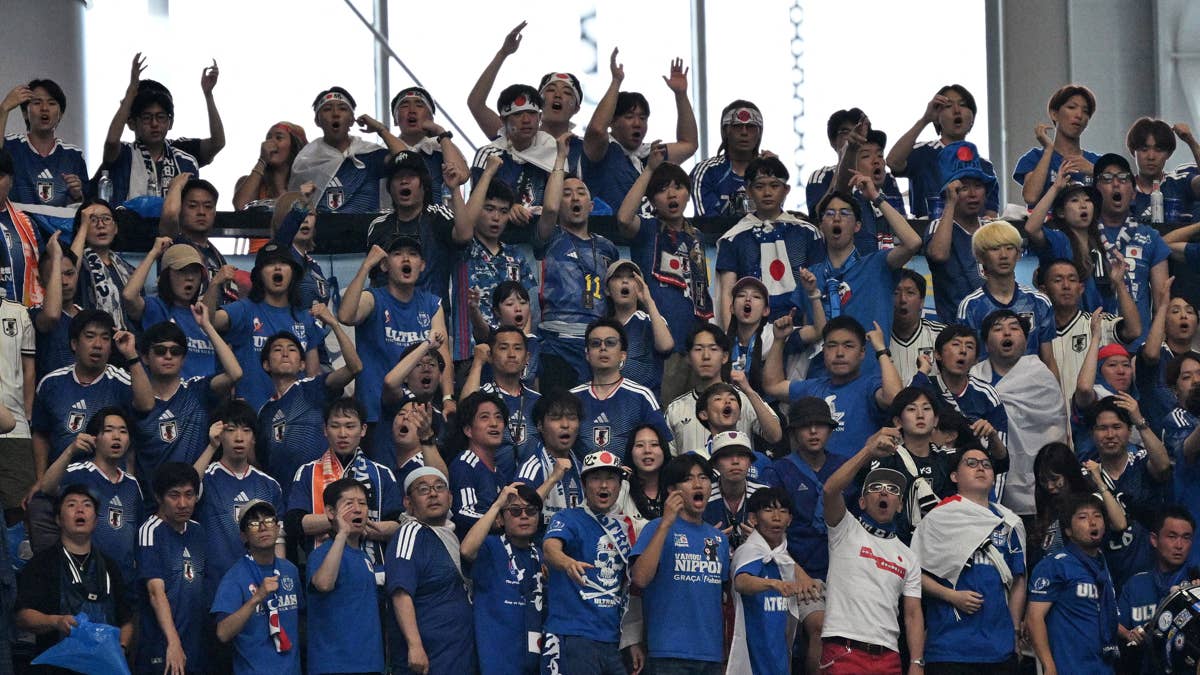 Japan's Fans Are Showing Incredible Class At 2026 World Cup - The Spun