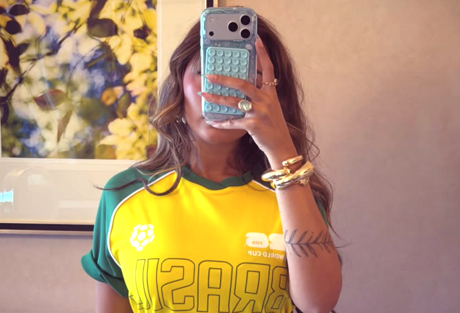 'Stunning' Brazil Fan At World Cup Has Been Identified - The Spun