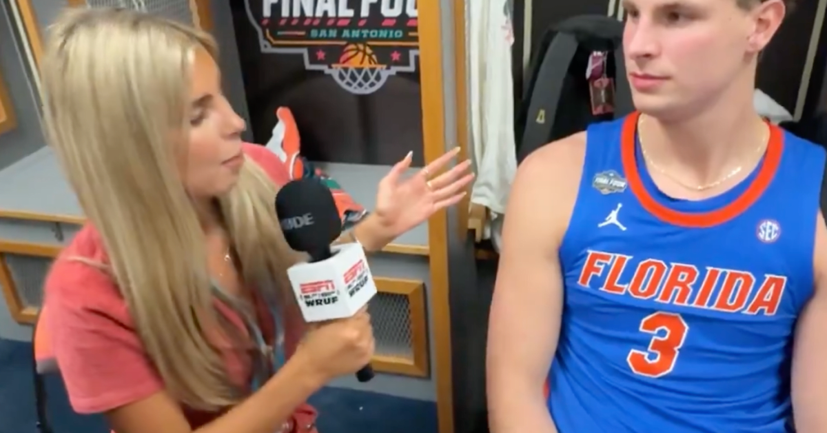 NCAA Tournament Reporter Taking Heat For 'Unprofessional' Interview ...