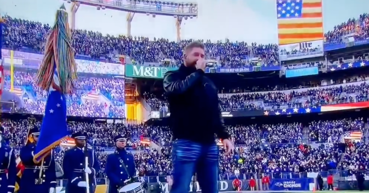 Jimmy Charles Getting Ripped For Worst National Anthem Performance Ever ...