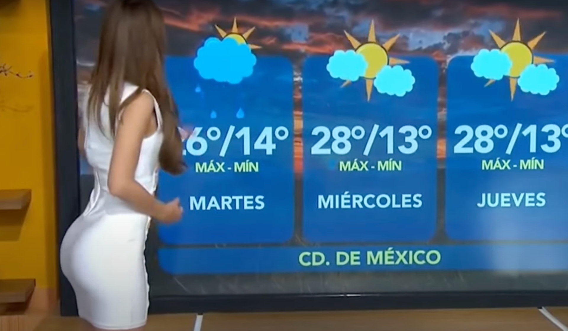 World's Hottest Weather Girl Turns Heads With Central Park Outfit - The ...