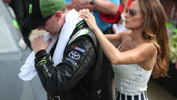 'Stunning' NASCAR Driver Wife Turns Heads With Outfit Photos - The Spun