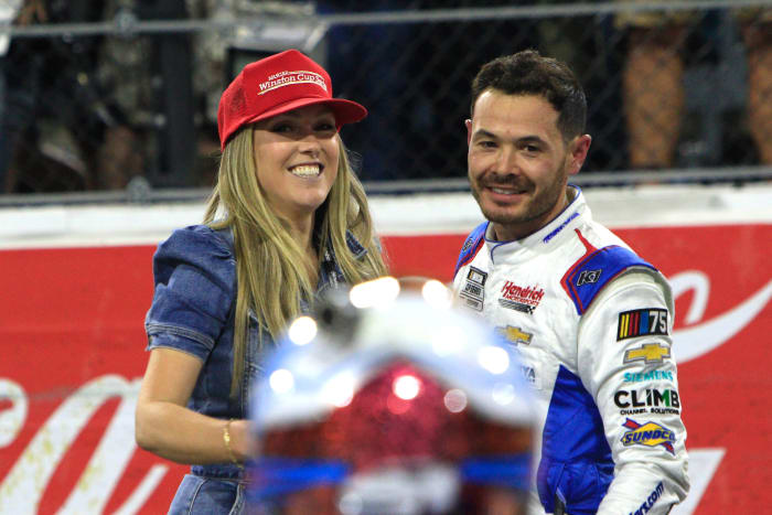 Kyle Larson's Wife Turning Heads During His Big Day Sunday - The Spun