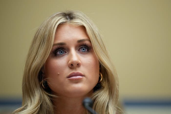 Conservative Influencer Riley Gaines Turns Heads With Swimsuit Photo