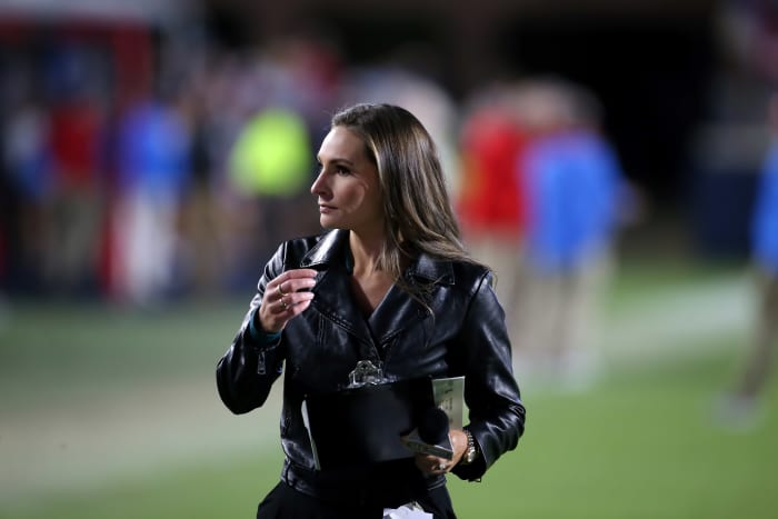 ESPN Host Goes Viral For 'Questionable' Outfit On The Air - The Spun