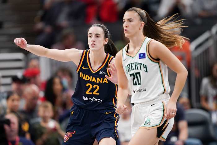 Sabrina Ionescu Goes Viral With Pregame Outfit Before Fever Liberty Game The Spun