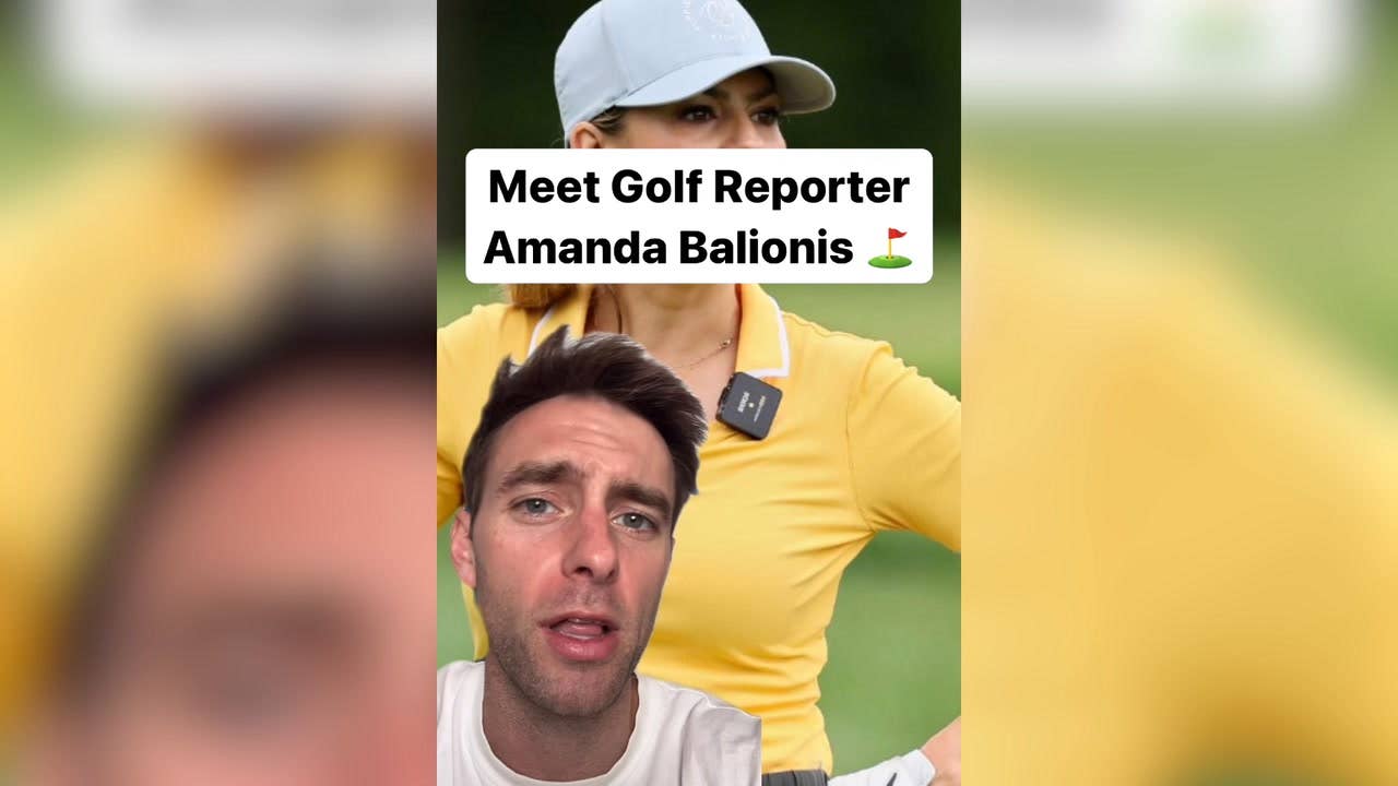 Amanda Balionis: Who is The CBS Golf Reporter? - The Spun