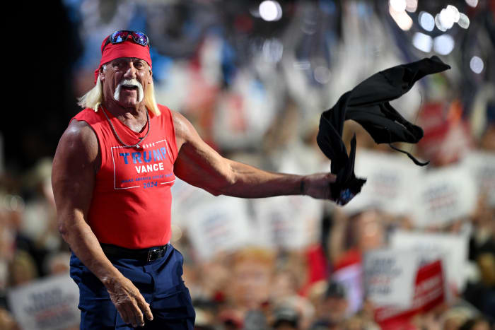 Video: Hulk Hogan Ripped Off His Shirt During RNC Speech Thursday - The ...