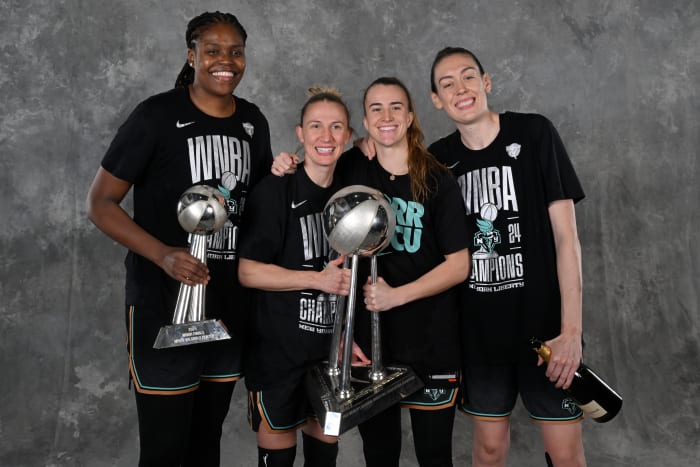 Nike Released An Epic New York Liberty WNBA Championship Shirt - The Spun
