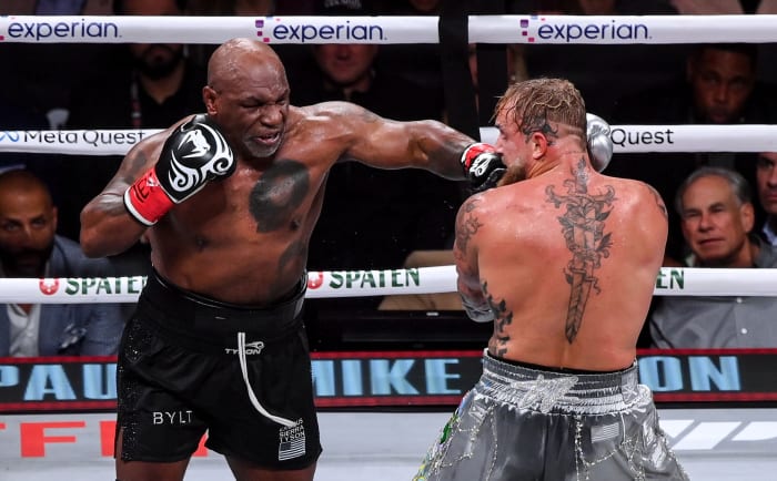 Jake Paul Defeats Legendary Boxer Mike Tyson In 'Boring' Match - The Spun