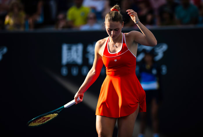 Tennis Star Marta Kostyuk Turns Heads In 'Stunning' Swimsuit Photo - The Spun