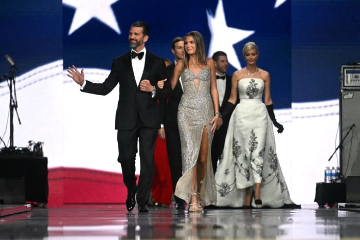 'Gorgeous' - Fans Obsessed With Kai Trump's Inaugural Ball Dress - The Spun