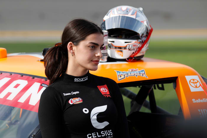 NASCAR Driver Toni Breidinger Stuns In Sports Illustrated Swimsuit ...