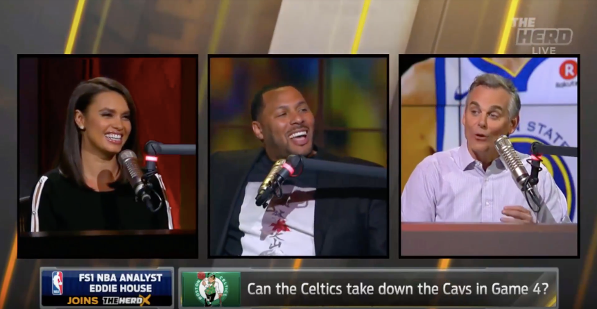 Who Is Colin Cowherd's new co-host on FS1's The Herd? - The Spun