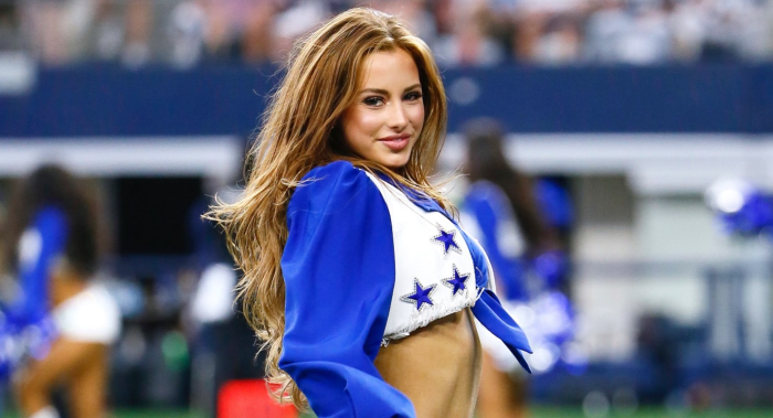 'Perfect' Cowboys Cheerleader Turns Heads With NFL Draft Photo - The Spun