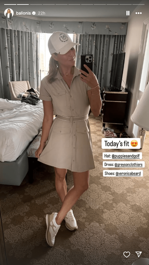 CBS Reporter Amanda Balionis Stuns At Golf Tournament In 'Perfect ...